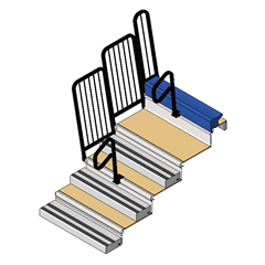 Revitus | Hussey Telescopic Seating Revit Content
